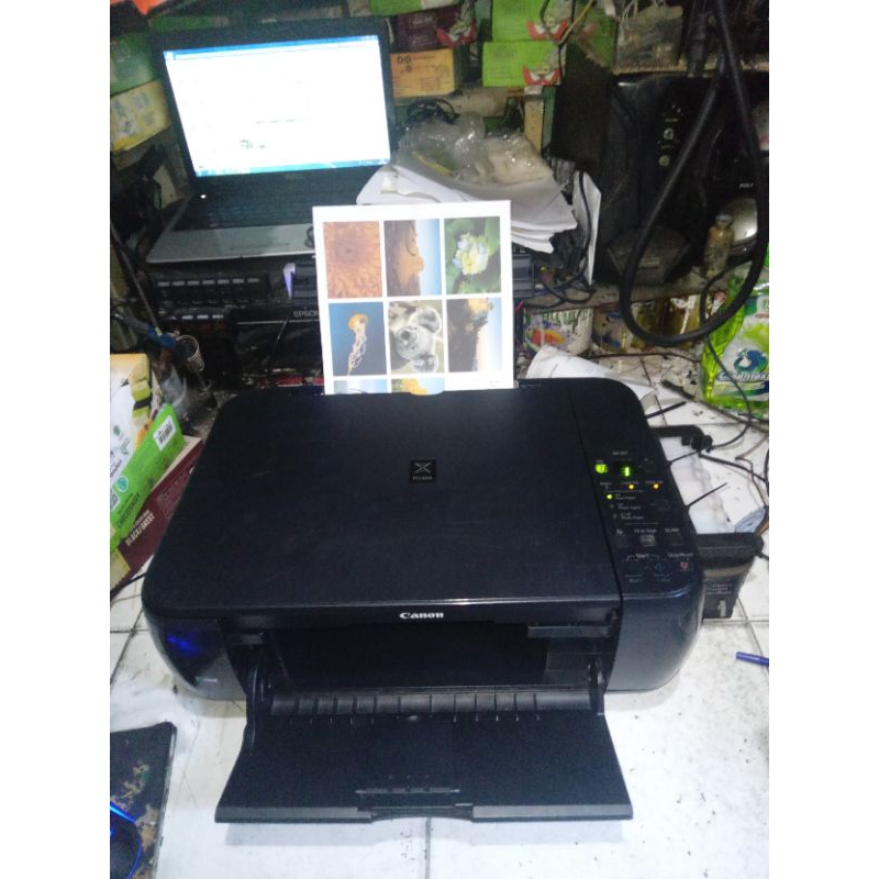 Jual printer canon mp287 modif epson multi fungsi normal siap pakai ...
