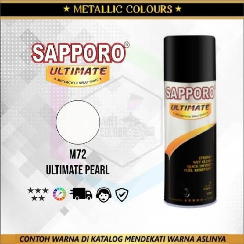 Jual SAPPORO ULTIMATE M72 PEARL ULTIMATE PUTIH MUTIARA PYLOX PILOX PILOK | Shopee Indonesia