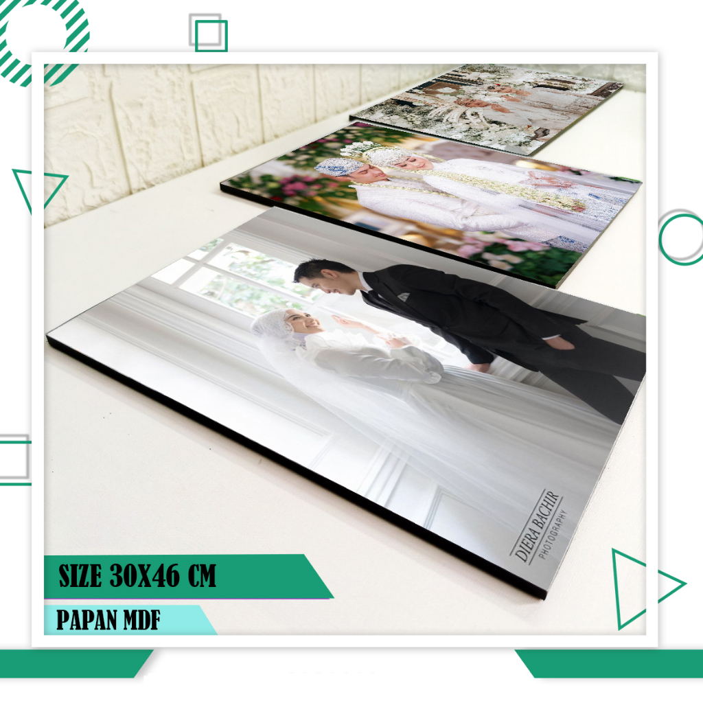 Jual CETAK FOTO BESAR (30X46) LAMINASI GLOSSY SUDAH DI BINGKAI | Shopee Indonesia