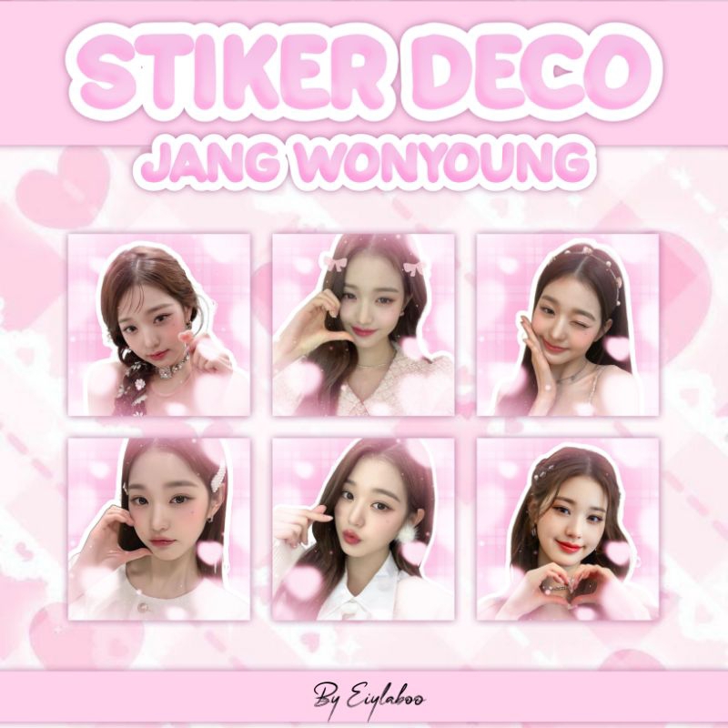 Jual (30 PCS) STICKER 4x4 JANG WONYOUNG UNTUK FREEBIES/MAIL STIKER ...