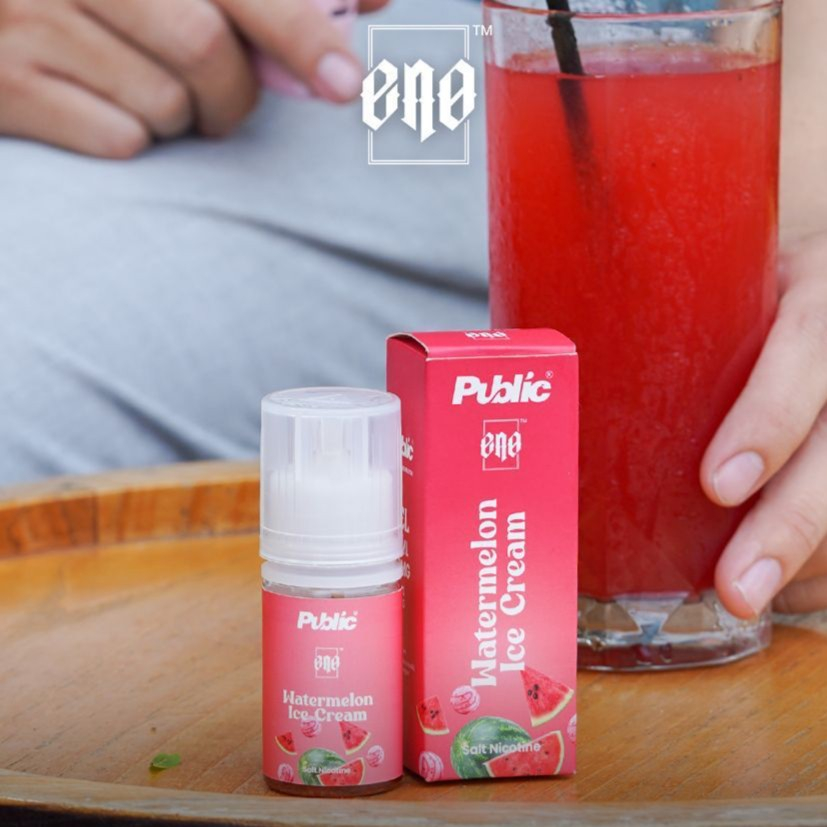 Jual ENO / ELO Watermelon Ice Cream Salt Nic 30MG 30ML | Shopee Indonesia