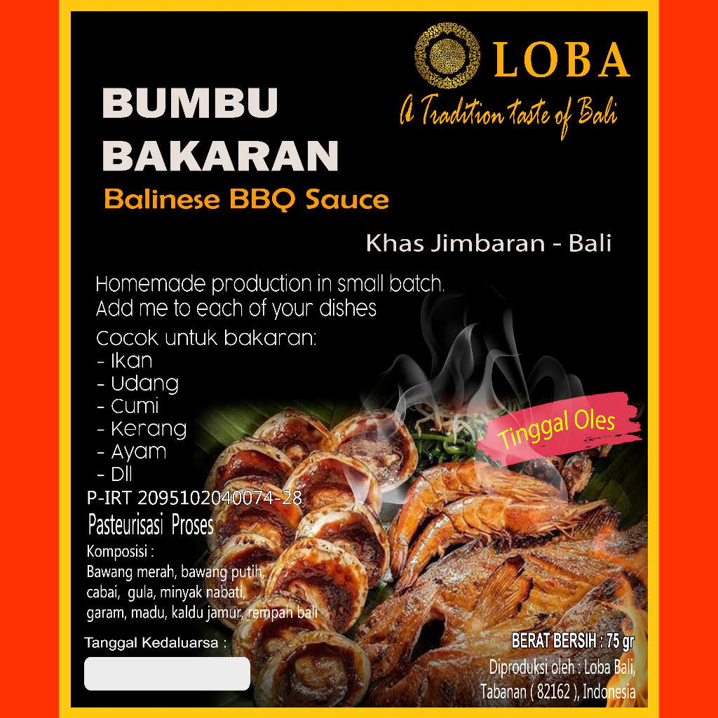 Jual Loba - Bumbu Bakaran, Balinese Barbeque, Panggang, Grill - Khas ...
