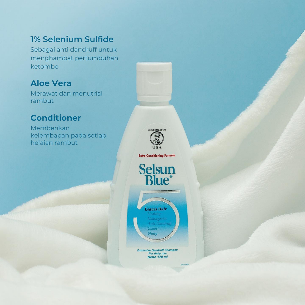 Jual Selsun Shampoo Anti Ketombe Selsun Blue Yellow Double Impact Blue ...