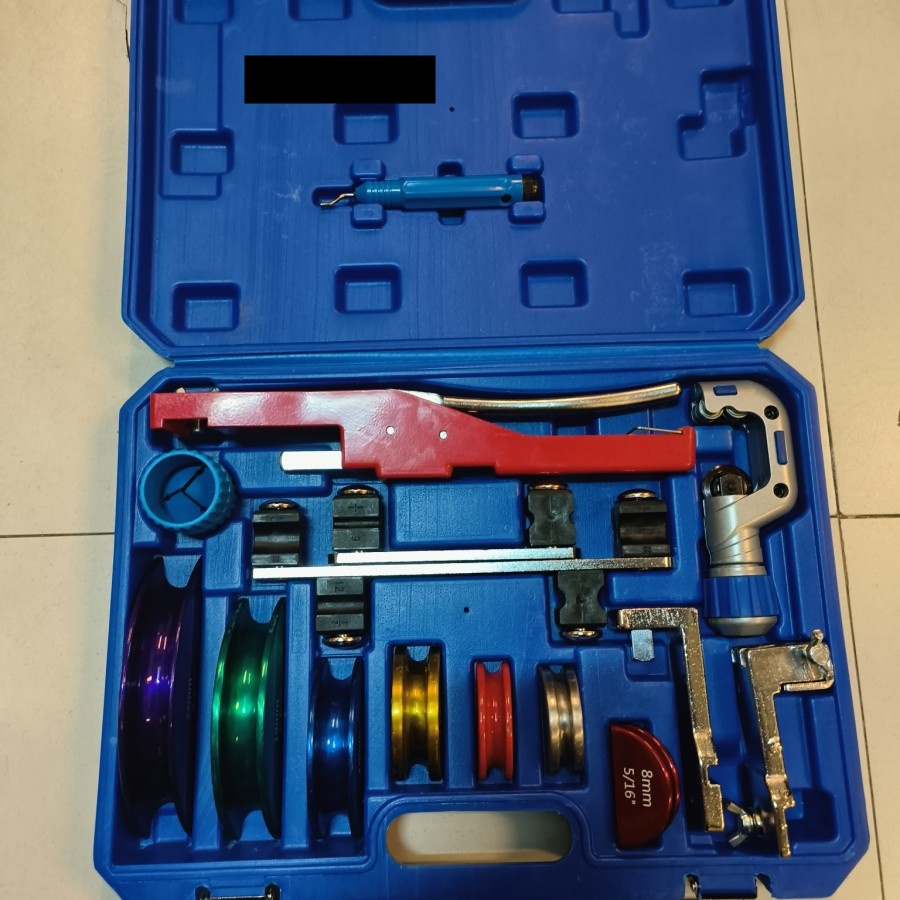 Jual Manual Tube Pipe Bender kit 1/4" - 7/8" Bending penekuk pipa set ...