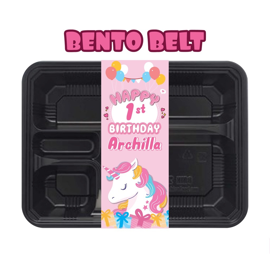 Jual STIKER LABEL BENTO/PAPER BELT/ROLL LABEL ULANG TAHUN/TASYAKURAN ...