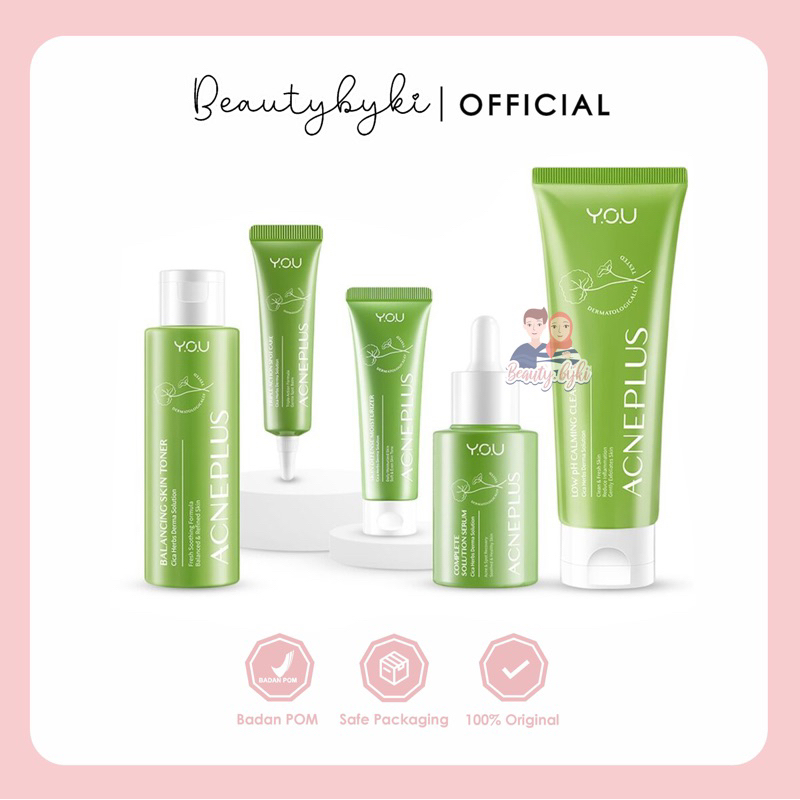Jual YOU Acneplus Series (Facial Wash, Toner, Moisturizer, Acne Spot ...