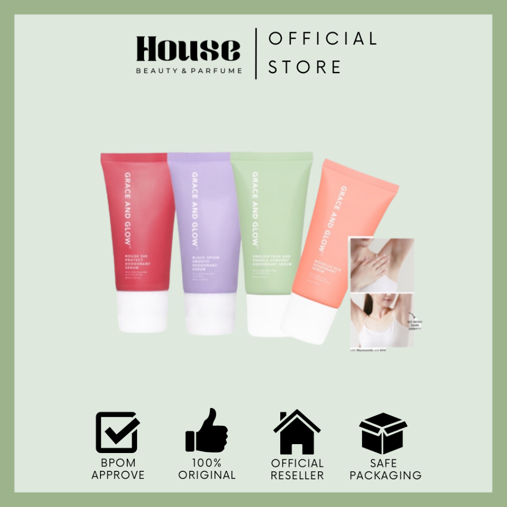 Jual GRACE and GLOW Deodorant Serum | Shopee Indonesia