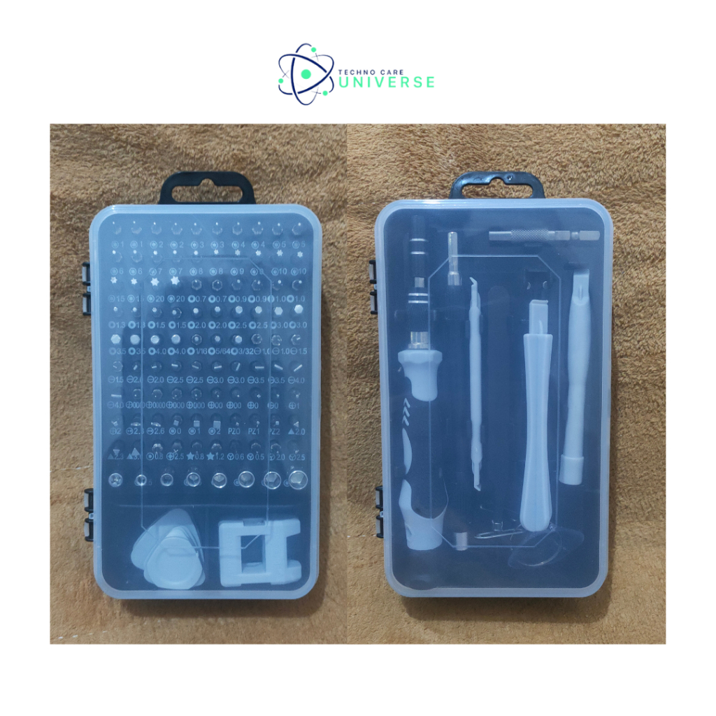 Jual Obeng Set Reparasi 115 in 1 Tools Obeng Lengkap Dengan Magnet & tools kit set Hp / Laptop ...