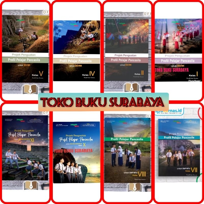 Jual Buku P5 PROJEK PENGUATAN PROFIL PELAJAR PANCASILA SD, SMP DAN SMA ...