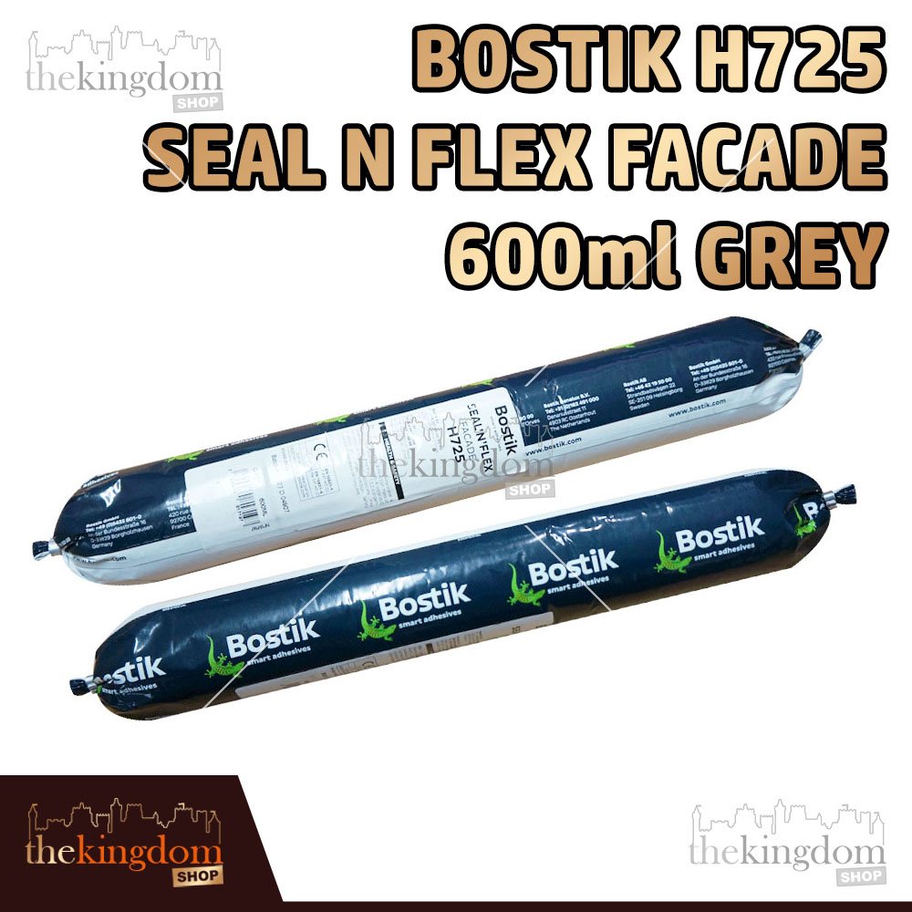 Jual Bostik H725 Seal N Flex Facade 600ml Grey Lem Sosis Sausage Perekat | Shopee Indonesia