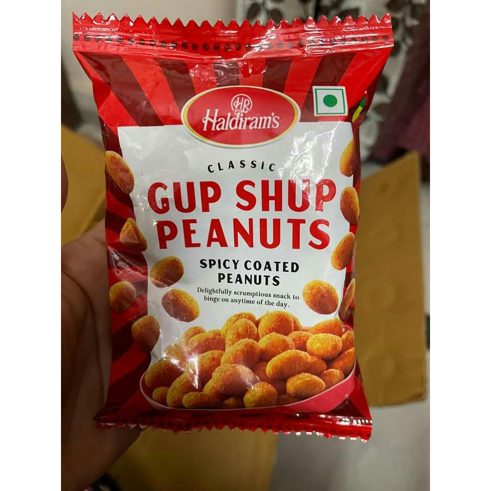 Jual Makanan India - Haldirams Gup Shup Peanuts Kemasan Kecil | Shopee ...