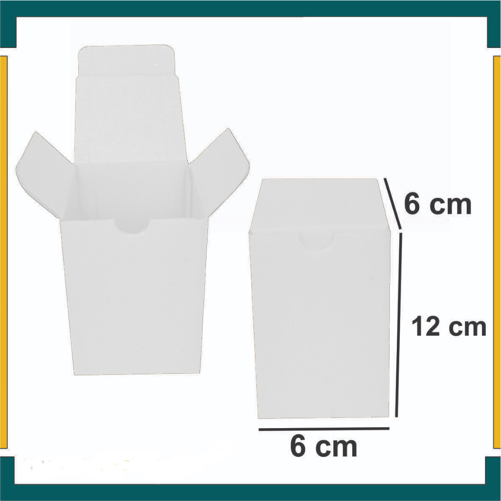 Jual Kardus 6x6x12 cm / Box Sloop / Box Parfum | Shopee Indonesia