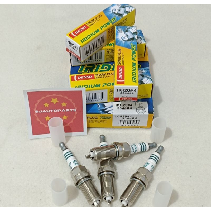 Jual BUSI IRIDIUM POWER DENSO IKH20 TOYOTA FORTUNER INNOVA HILUX BENSIN ...