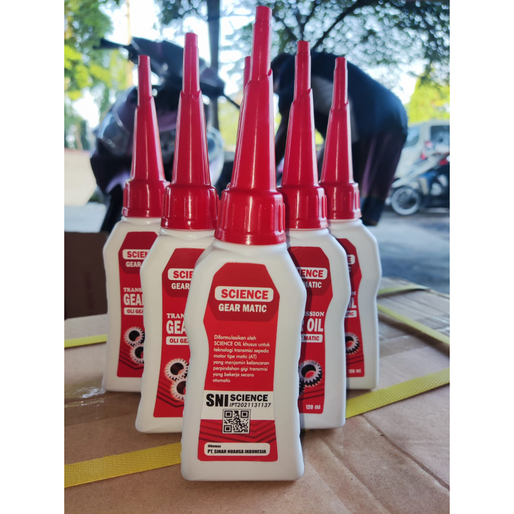 Jual Gear Oil Oli Gir Gardan Motor Honda SCIENCE 120 ML Smua metic ...