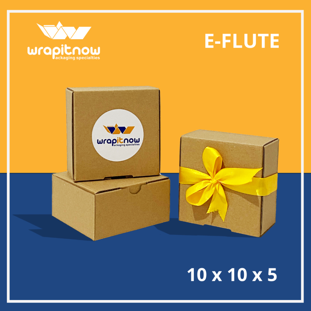 Jual Dus 10x5x5 10x10x5 Eflute Die Cut Box Packing Kado Souvenir Parfum ...