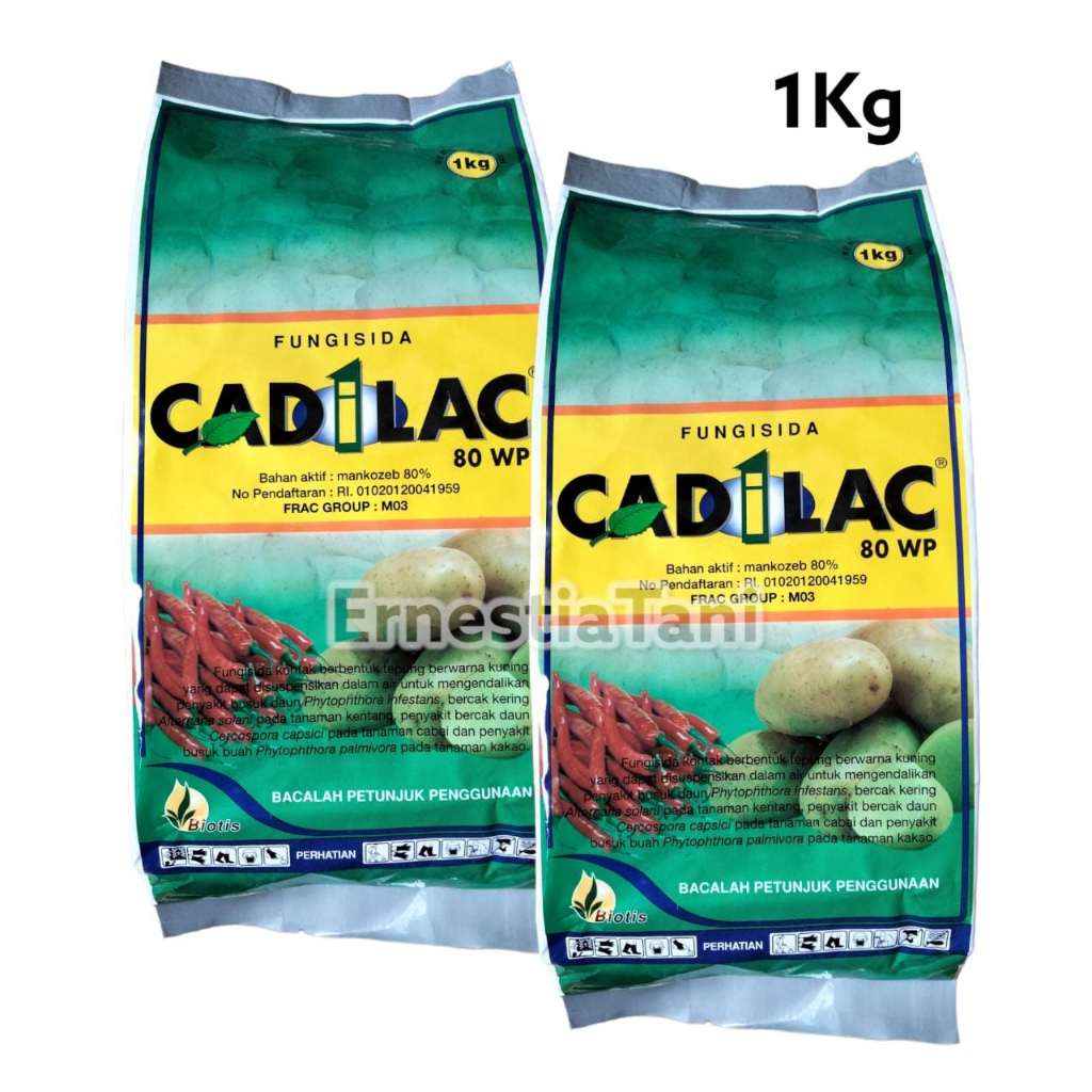 Jual CADILAC 80 WP 1Kg Fungisida Mankozeb 80% Mengendalikan Jamur Busuk ...