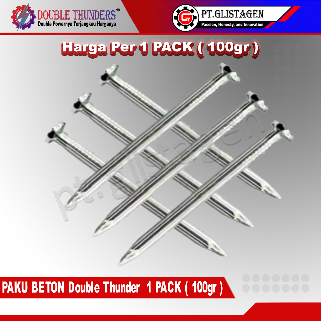 Jual Paku Beton / Paku Baja / Paku Tembok 1 1/4" inch (1pack) High ...