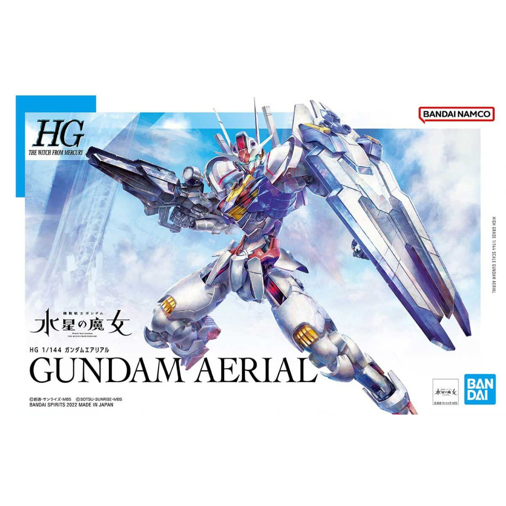 Jual 1/144 HG Gundam Aerial Bandai Namco Koleksi Gundam Original | Shopee Indonesia