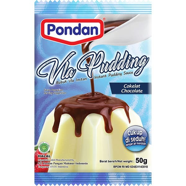 Jual Pondan Vla COKLAT Puding 50gr Pudding Agar Jelly | Shopee Indonesia