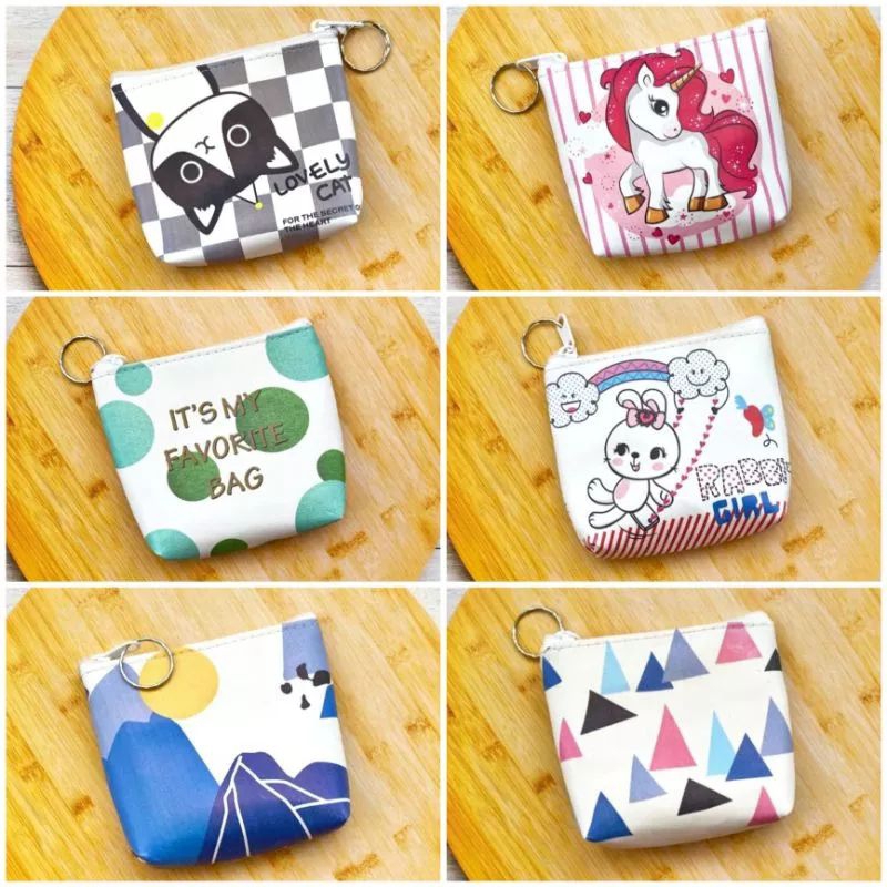Jual Dompet Koin Dompet Mini Pouch Mini Gantungan kunci Domper Lucu ...