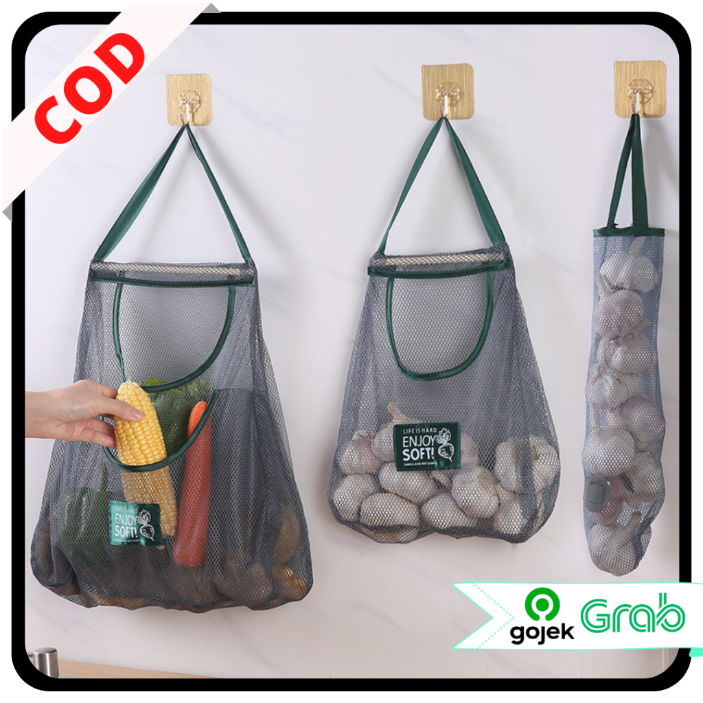 Jual KAISSO - KANTONG JARING PENYIMPANAN BUAH DAN SAYUR TAS SERBAGUNA ...