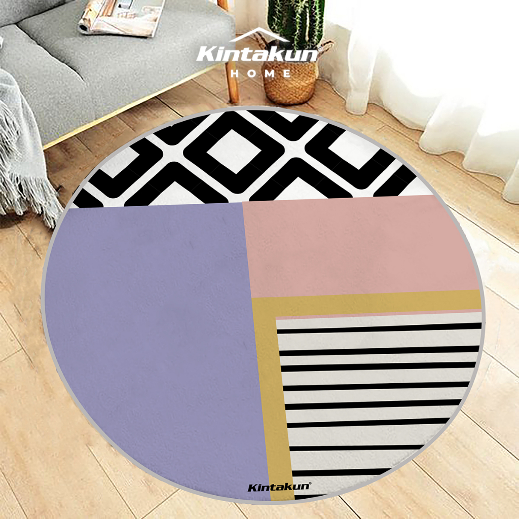 Jual Kintakun Home Karpet Lantai Ruang Anti Slip Decomat Lingkaran ...