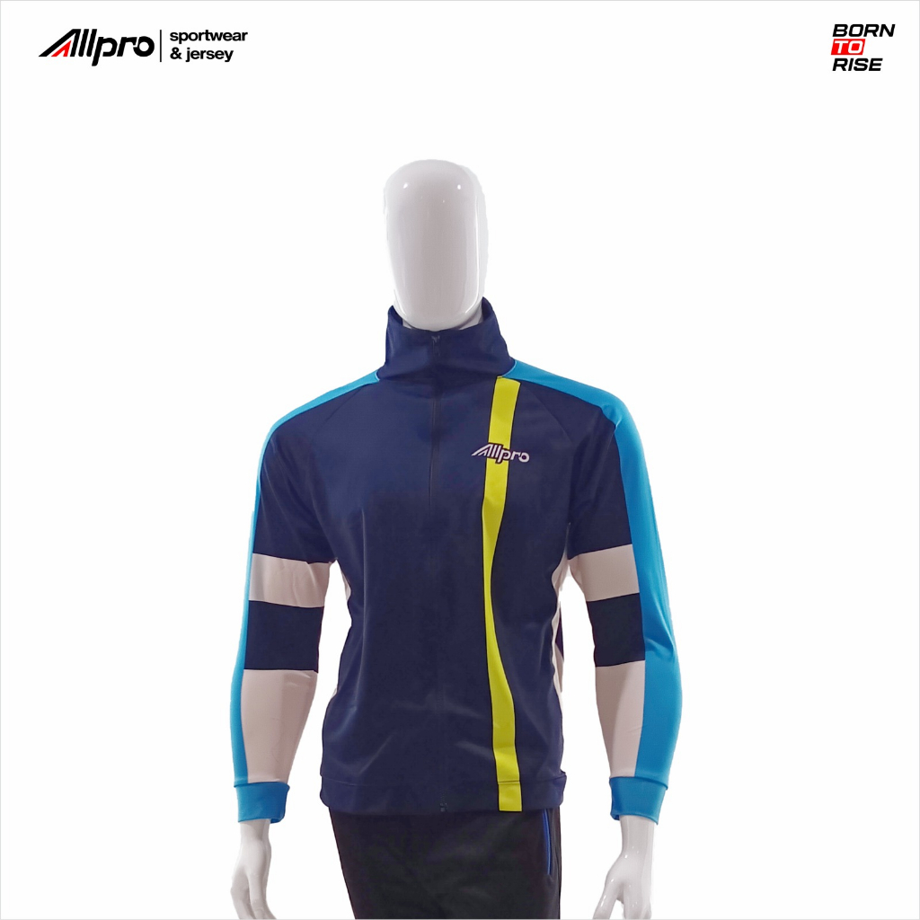 Jual ALLPRO Jaket Sport Jaket Badminton Jaket Lari Jaket Olahraga Navy ...