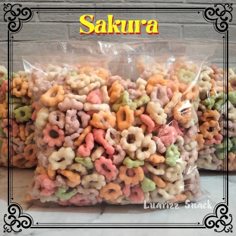 Jual 250 gr Snack Sakura Kiloan | Shopee Indonesia