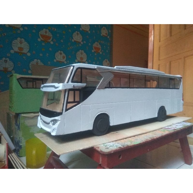 Jual MENTAHAN MINIATUR BUS JETBUS 5 SKALA 1:20 | Shopee Indonesia