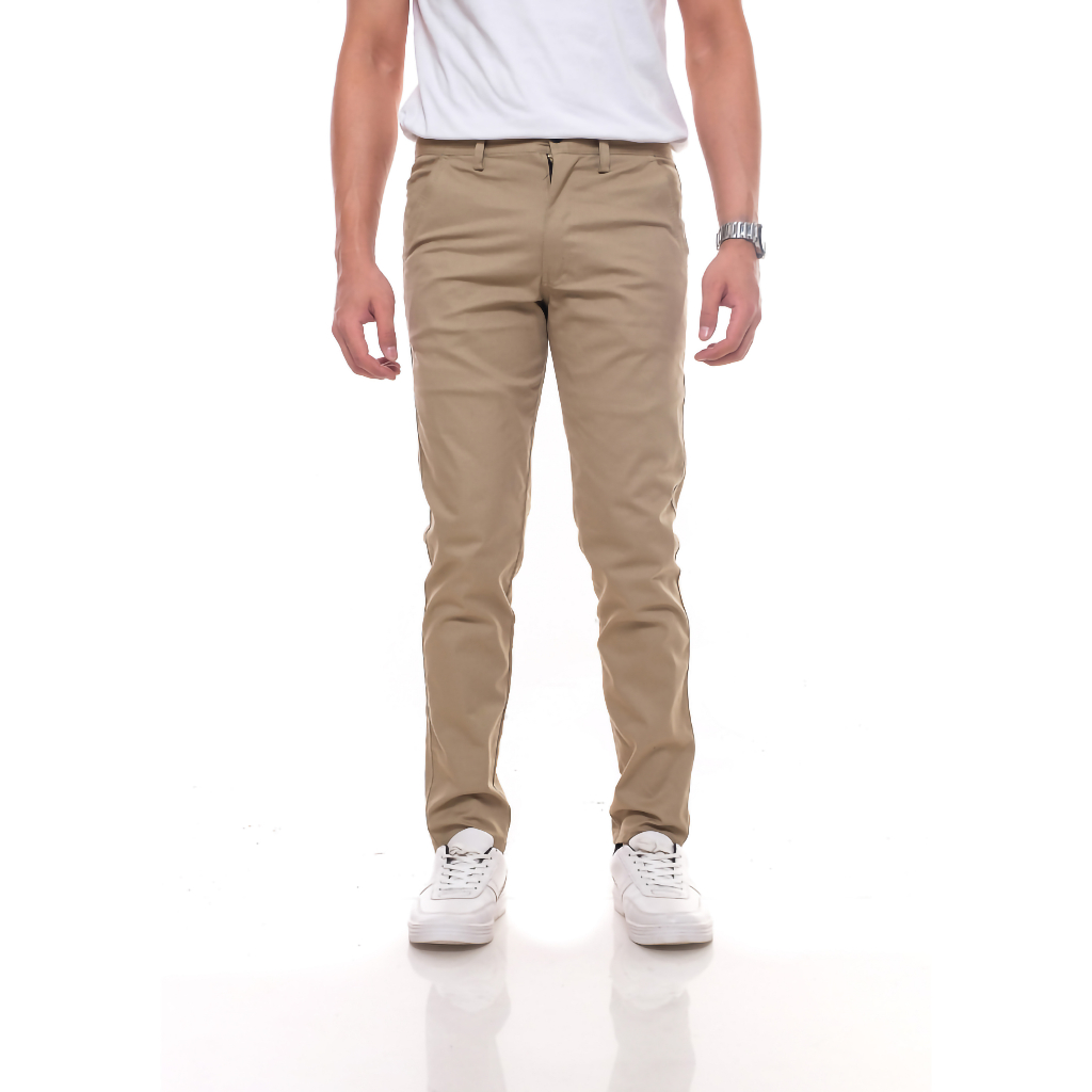 Jual ZHON ARMY Makiro Celana Chinos Panjang Mocca | Shopee Indonesia