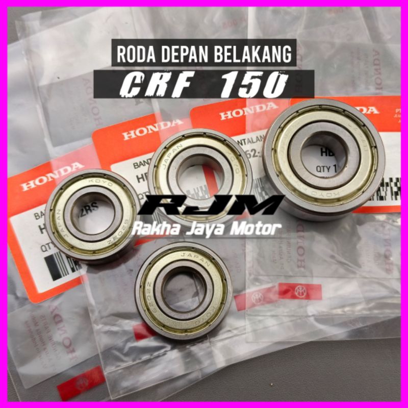 Jual BEARING RODA SET CRF 150/BEARING LAHAR LAHER LAKER KLAHAR KLAHER ...