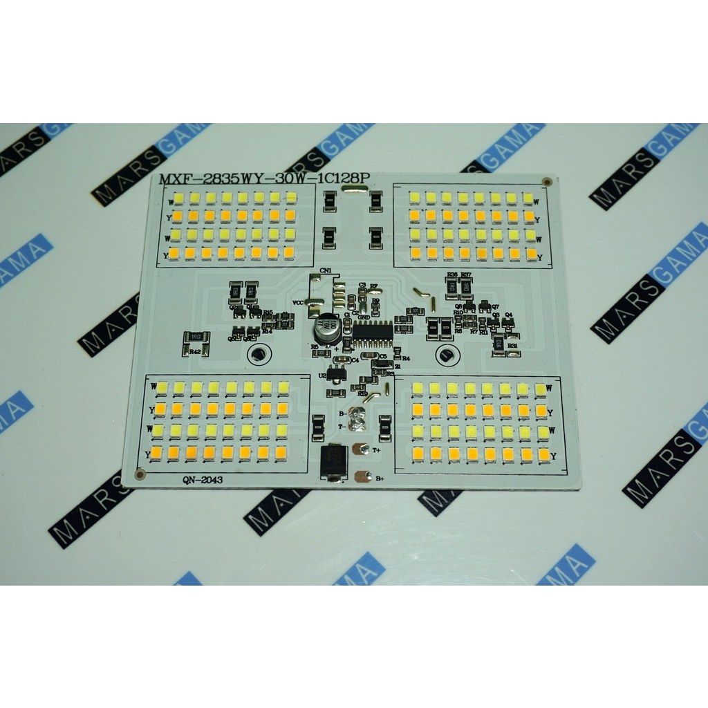 Jual PCB papan Led smd 2835 input 3.7v - 4.2v 18650 DIY led solar panel ...