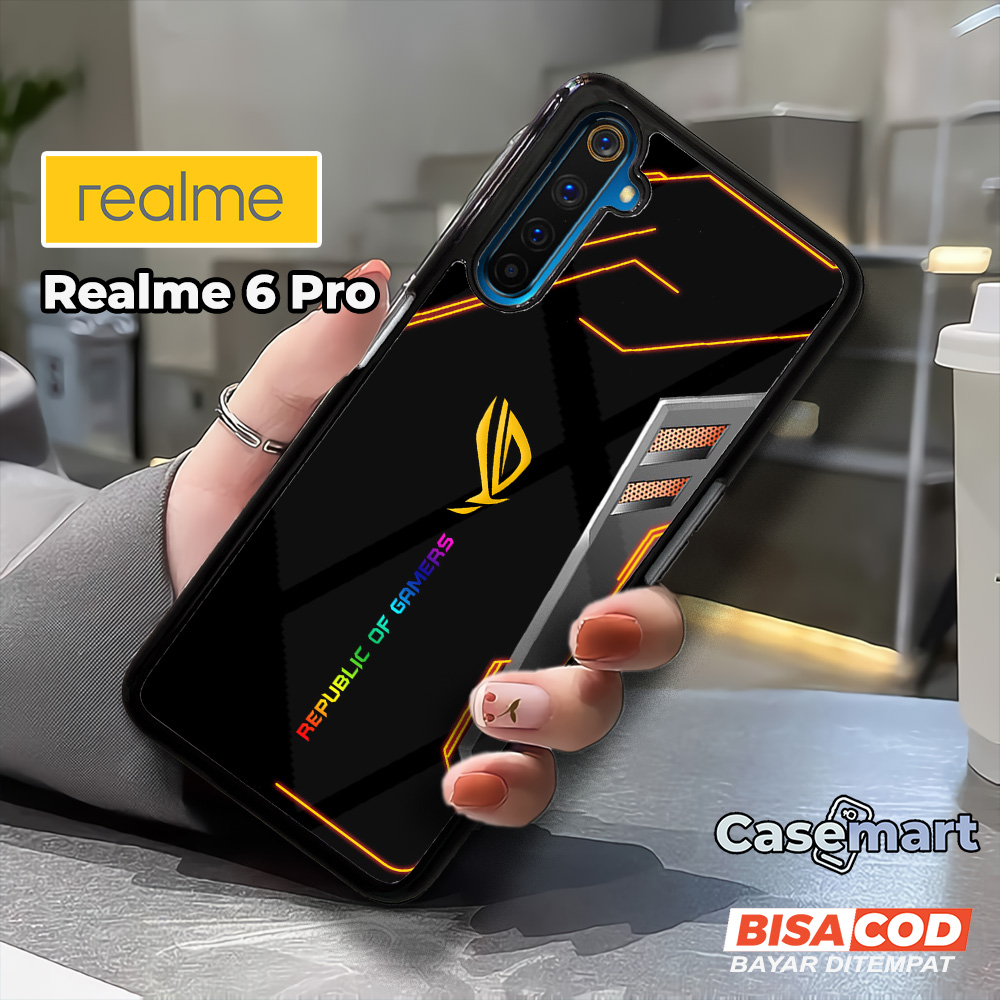 Jual Case Realme 6 Pro Casing Realme 6 Pro Casemart [ROG1] Case Glossy ...