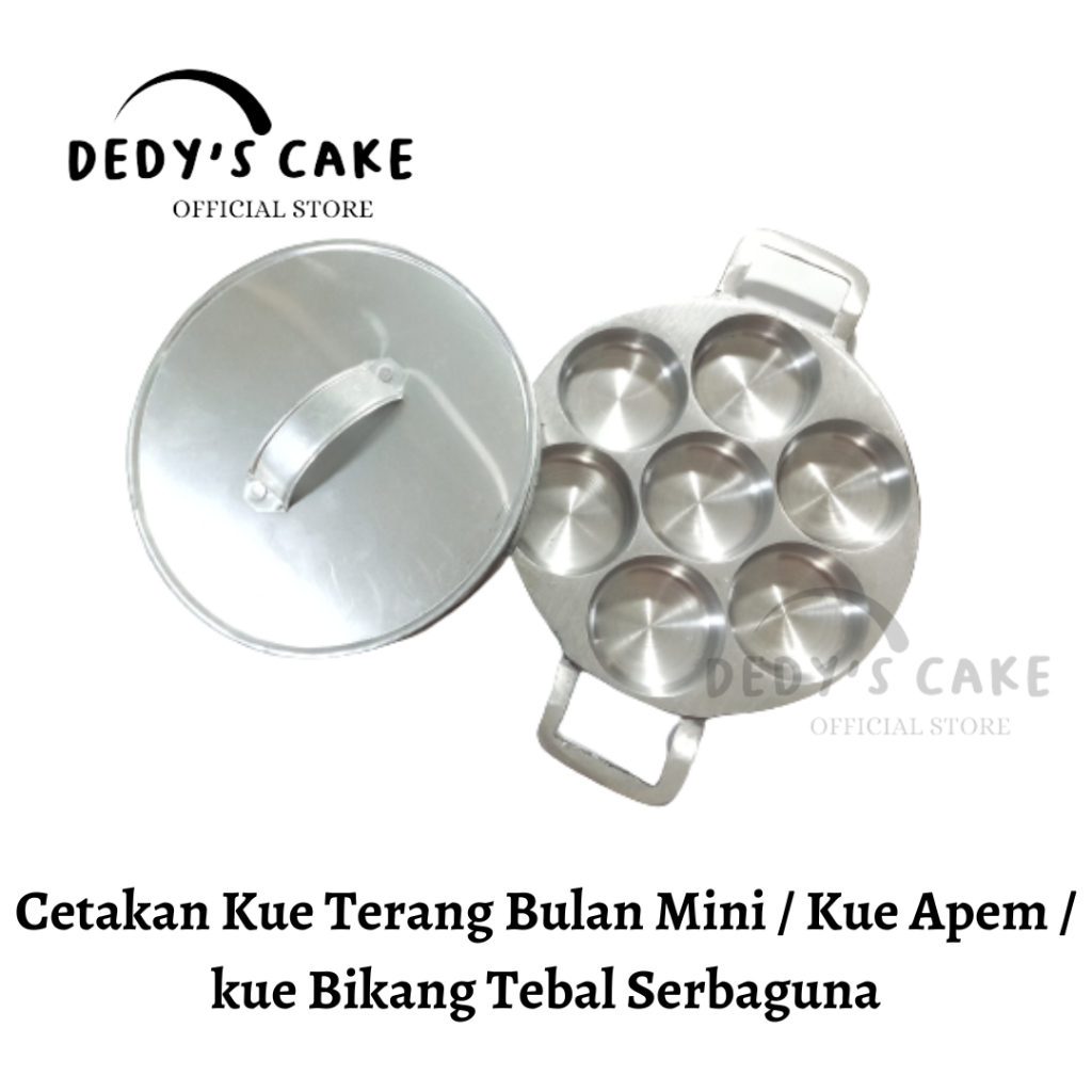Jual Cetakan Kue Bolu Kojo mini Bikang Terang Bulan Mini Apem Tebal ...