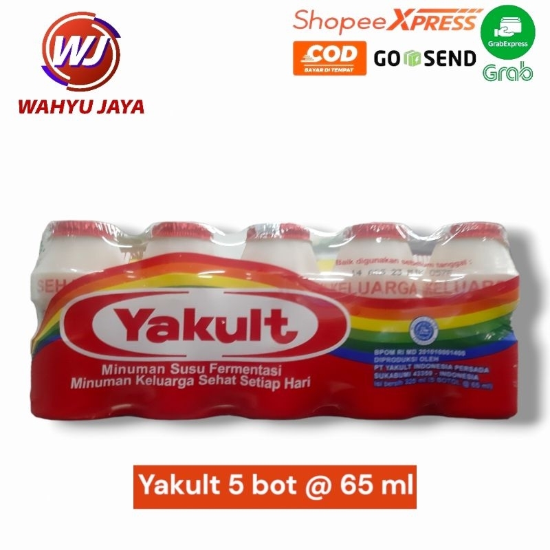 Jual Yakult kemasan 5 botol/ 65 ml | Shopee Indonesia