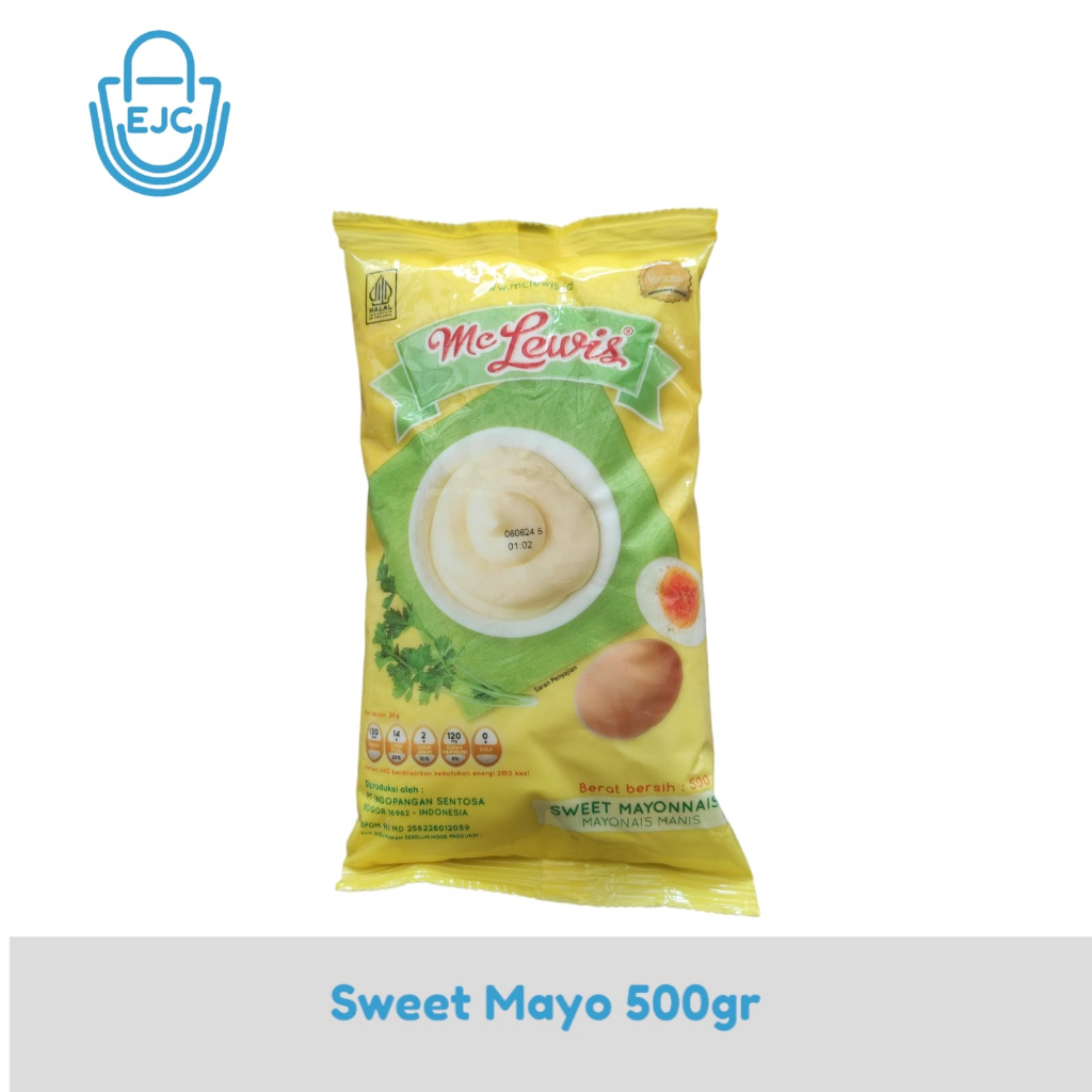 Jual MC LEWIS SWEET MAYONNAISE 500GR / SWEET MAYO MANIS 500GR / SAOS MAYO | Shopee Indonesia