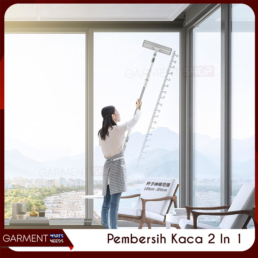 Jual Alat Pembersih Kaca Jendela Wiper Teleskopik Fleksibel Gagang ...