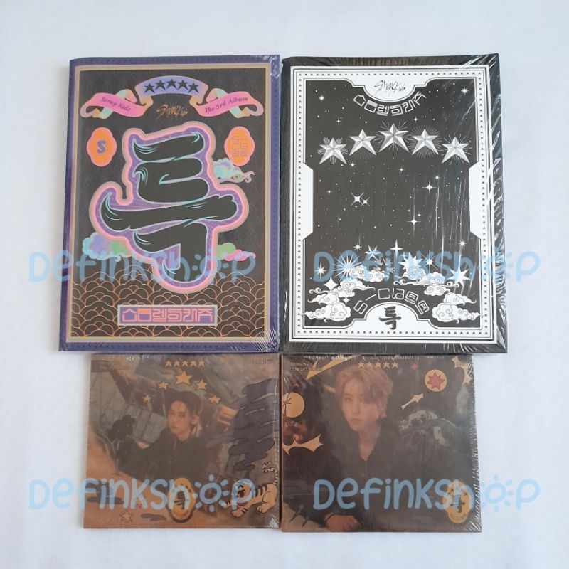 Jual [READY STOCK] First Press Album Stray Kids - 5-Star Limited Standard Digipack ver Sealed ...