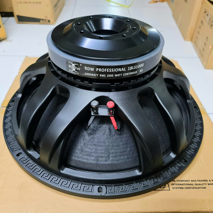 Jual SPEAKER COMPENENT 18 INCH RDW 18 LS1000 ORIGINAL | Shopee Indonesia