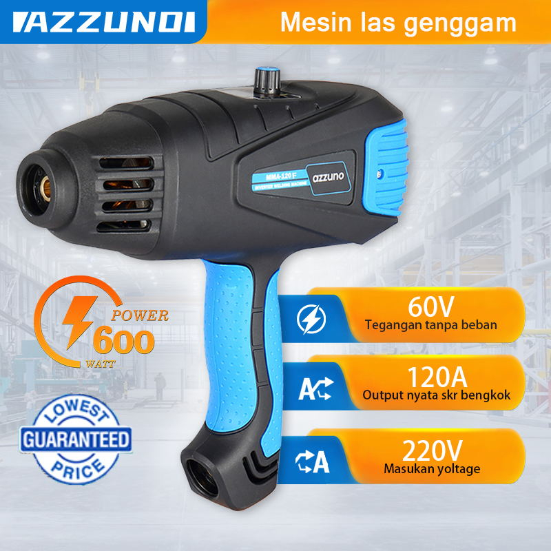 Jual AZZUNO Mesin Las Portabel IGBT Spot Welder Genggam mesin las ...