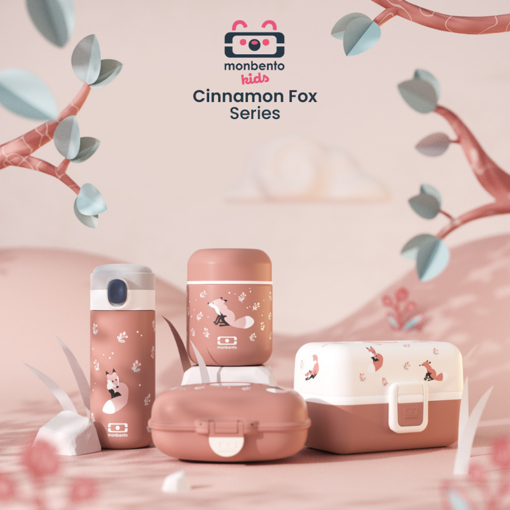 Jual Monbento® Complete Kids Lunch Box Set - Cinnamon Fox Series ...