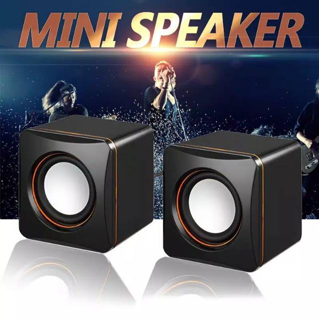 Jual Speaker Komputer Multimedia V1 V2 Speker Spiker Kabe;l Cable Musik ...