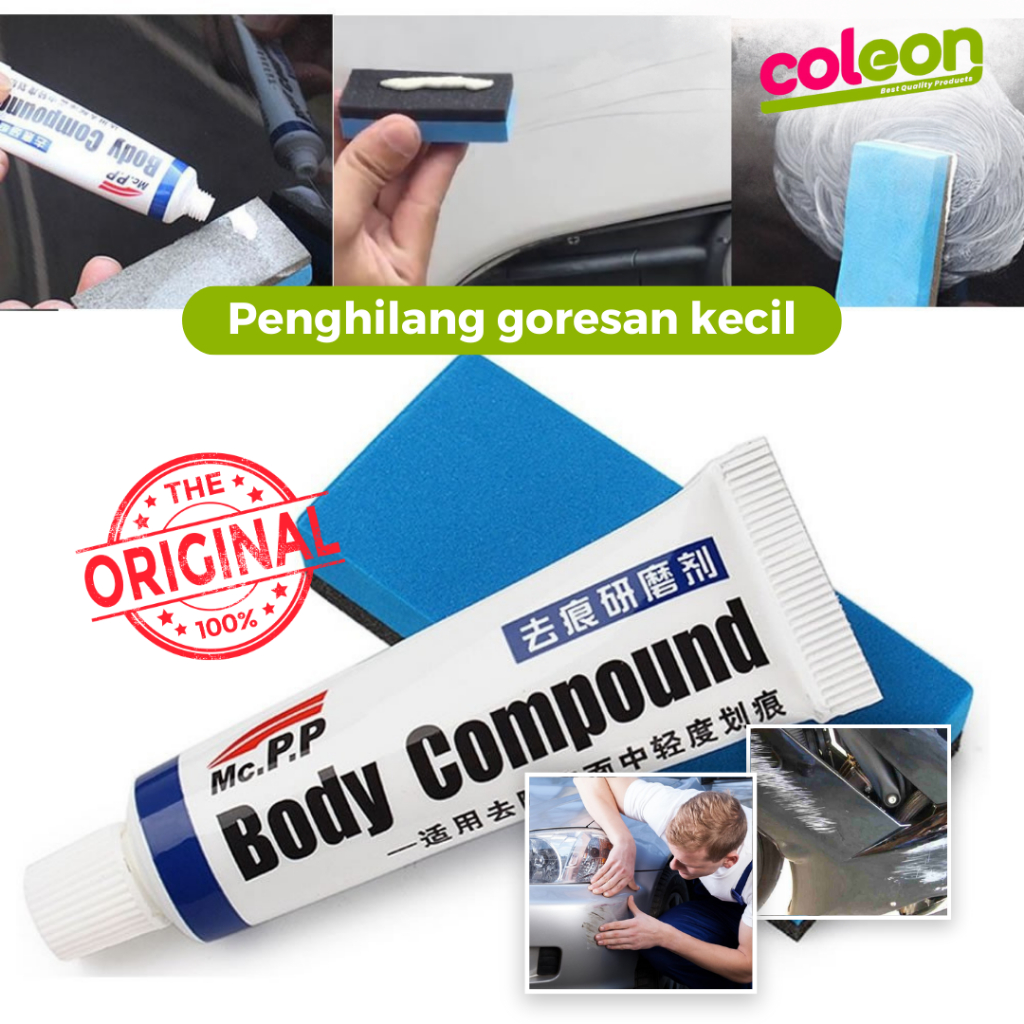Jual Penghilang Baret Dan Lecet Mobil Motor Coumpond Kompon Instant ...