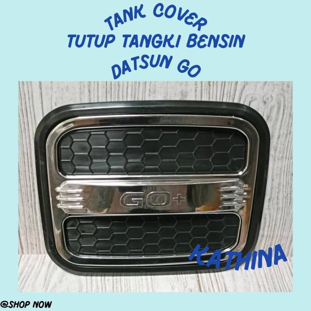 Jual Tank Cover Tutup Tangki Bensin Mobil Datsun Go Luxury Hitam ...