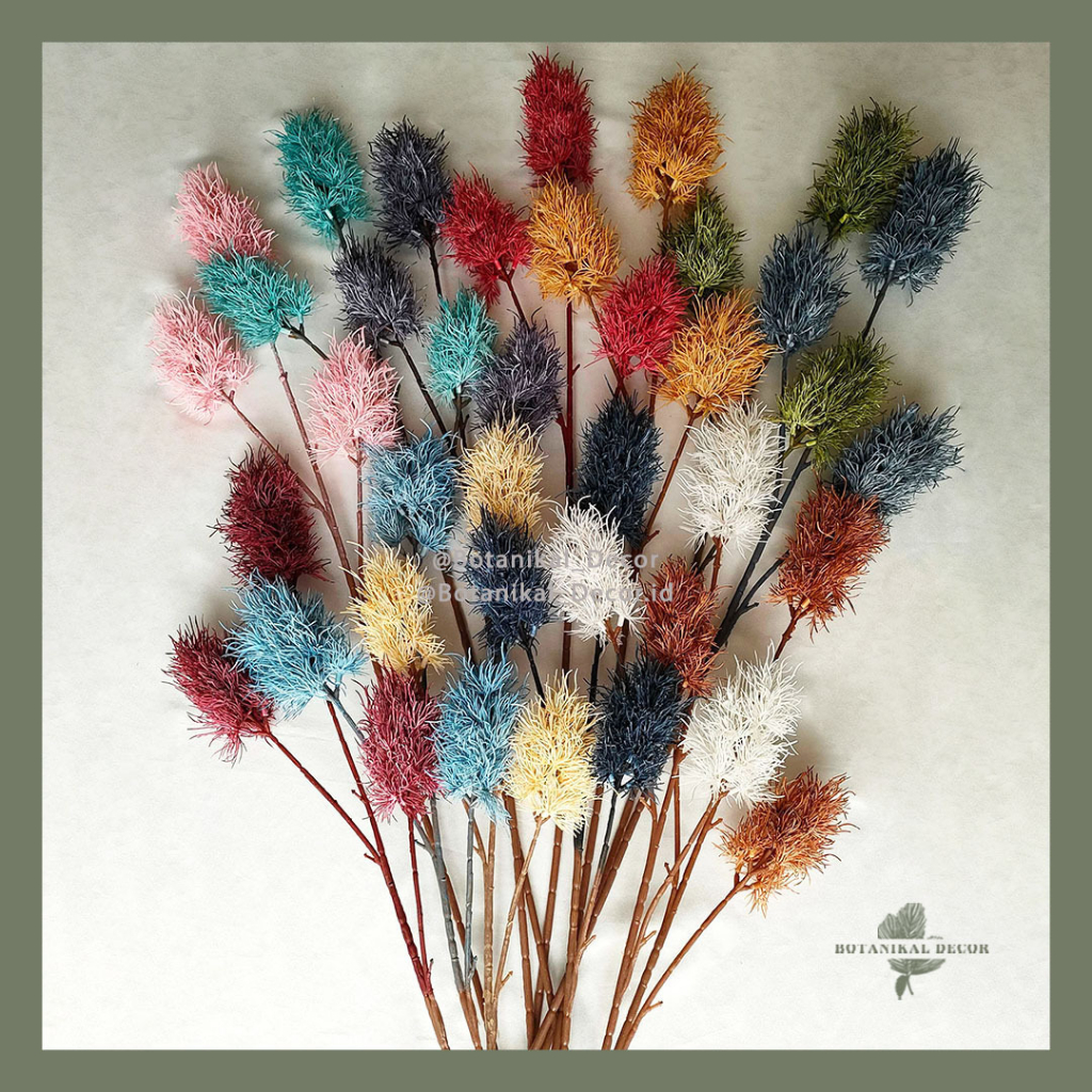 Jual Artificial Tiger Tail Bunga Hias Palsu Bunga Dekor Artificial ...