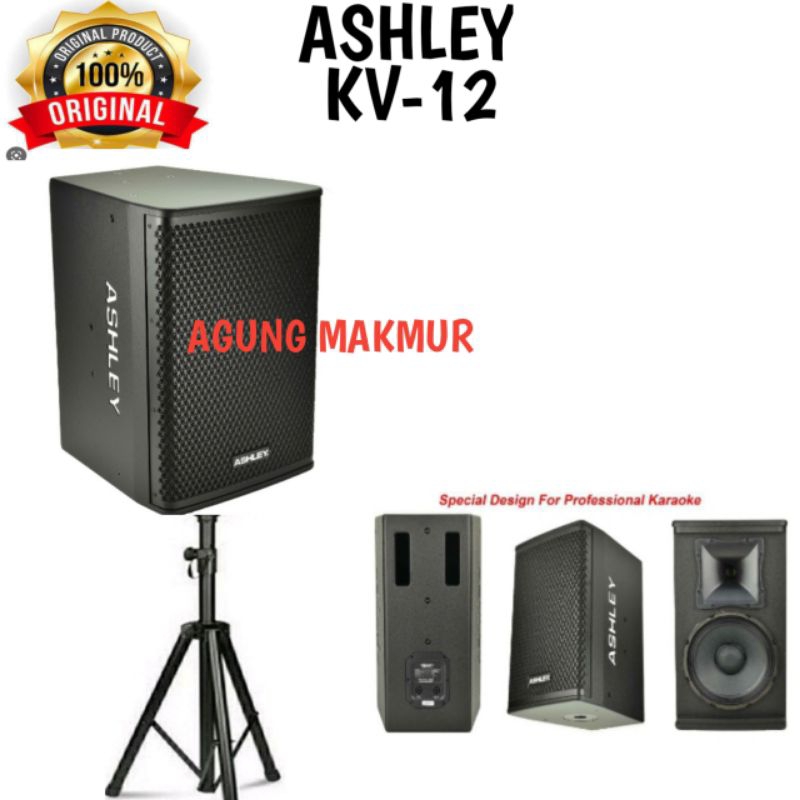 Jual Speaker Pasif ASHLEY KV-12 ORIGINAL 12 INCH + Speaker Ashley KV12 | Shopee Indonesia