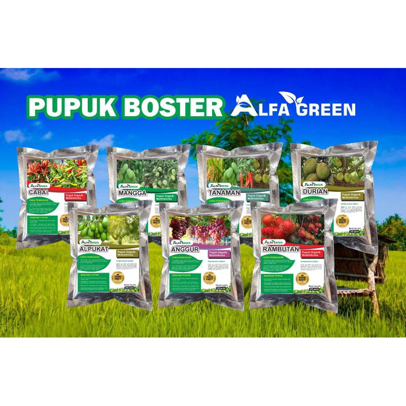 Jual ALFAGREEN-Pupuk Booster Organik Pelebat Buah Pemacu Bunga dan Buah Durian Agar Cepat ...
