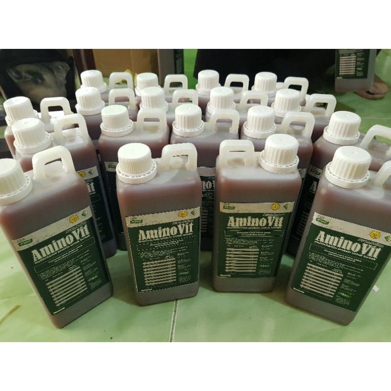 Jual ALFAGREEN- Pupuk cair organik Asam amino plus humus Pemulihan ...