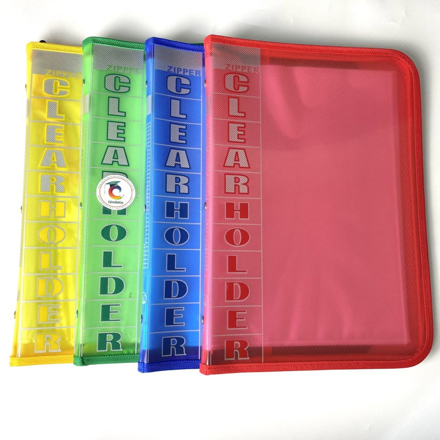 Jual Clear Holder Map Display Zipper F4 CH 555 isi 20 Lembar | Shopee ...