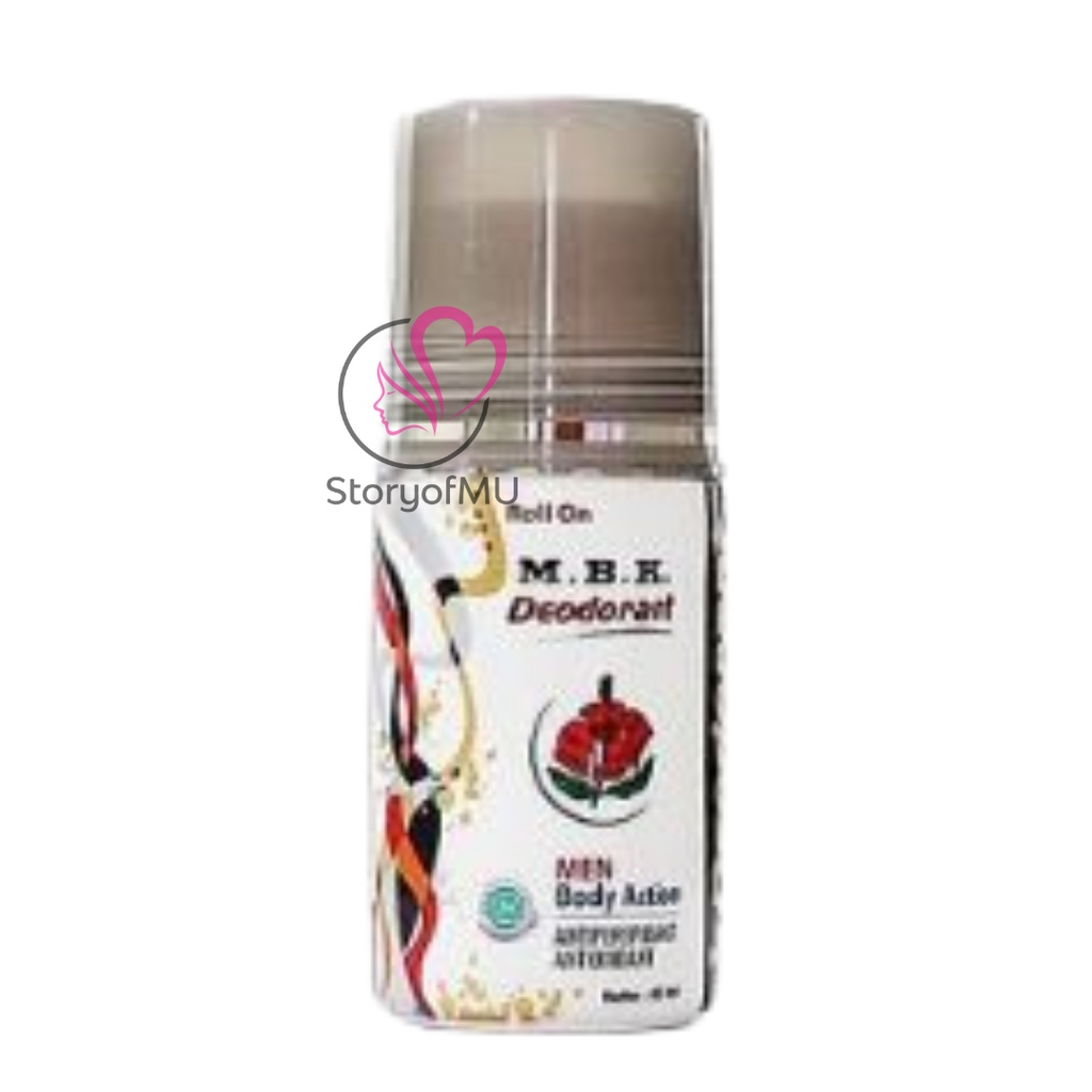 Jual M.B.K Bedak Sachet 13gr | Deodorant Roll On | Tin Bubuk MBK Kemasan Putih Silver Penghilang ...